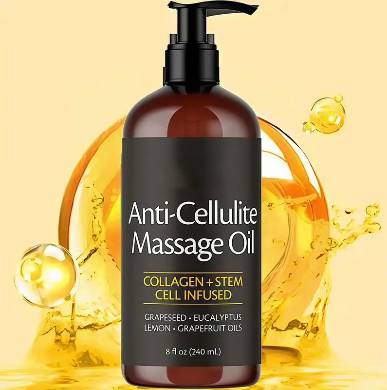 Anti-cellulite Massage Oil, 8oz, softens the appearance of cellulite ...