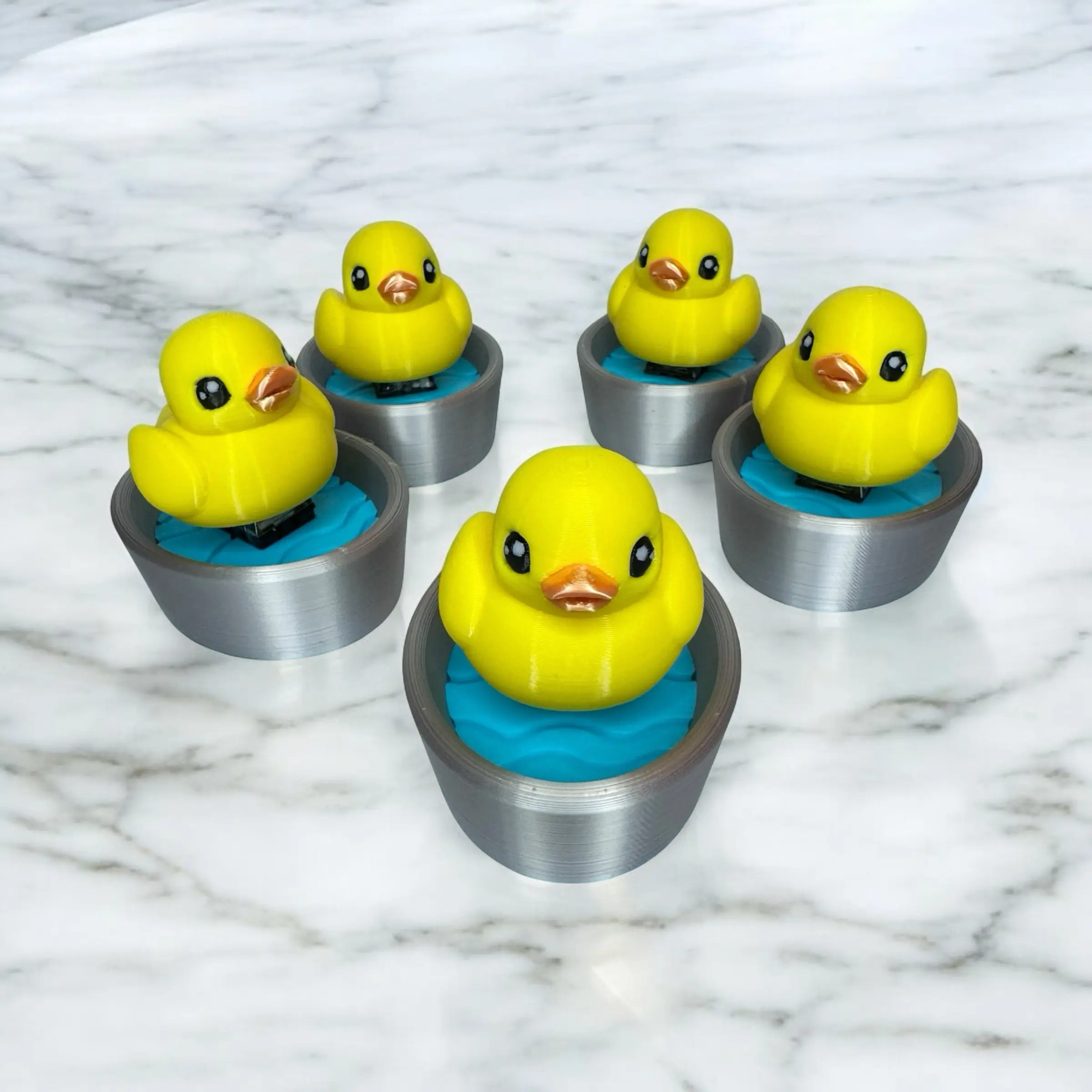 3D Printed Clicky Duck Ducky Clicker Figurine - TikTok Shop