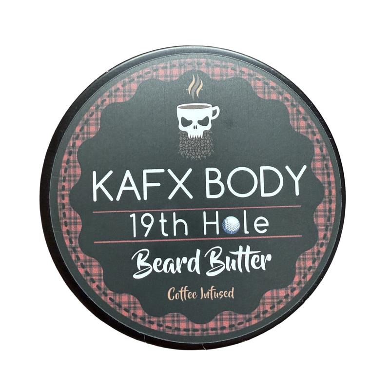 KAFX 19th Hole Coffee Infused Beard Butter - Hydrates & Softens ...