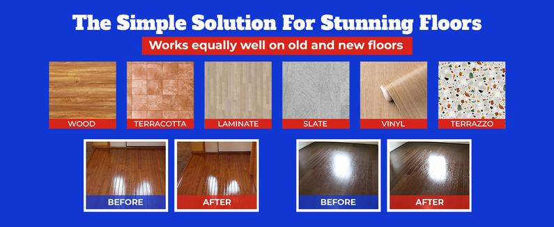 Clean-eez Floor Restorer & Polish w/applicator – Shine & Protect Wood ...