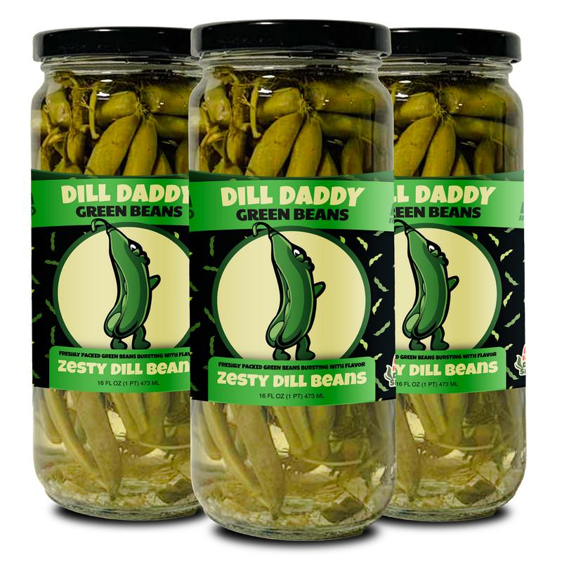 Dill Daddy Zesty Dill Beans (16 oz) - 3 Pack - TikTok Shop