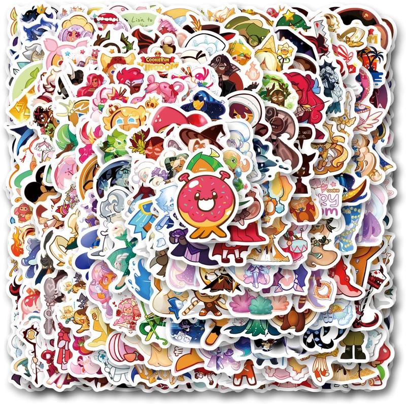 205 count Cookie Run Kingdom Aesthetics Cartoon Vinyl Stickers for Boys ...