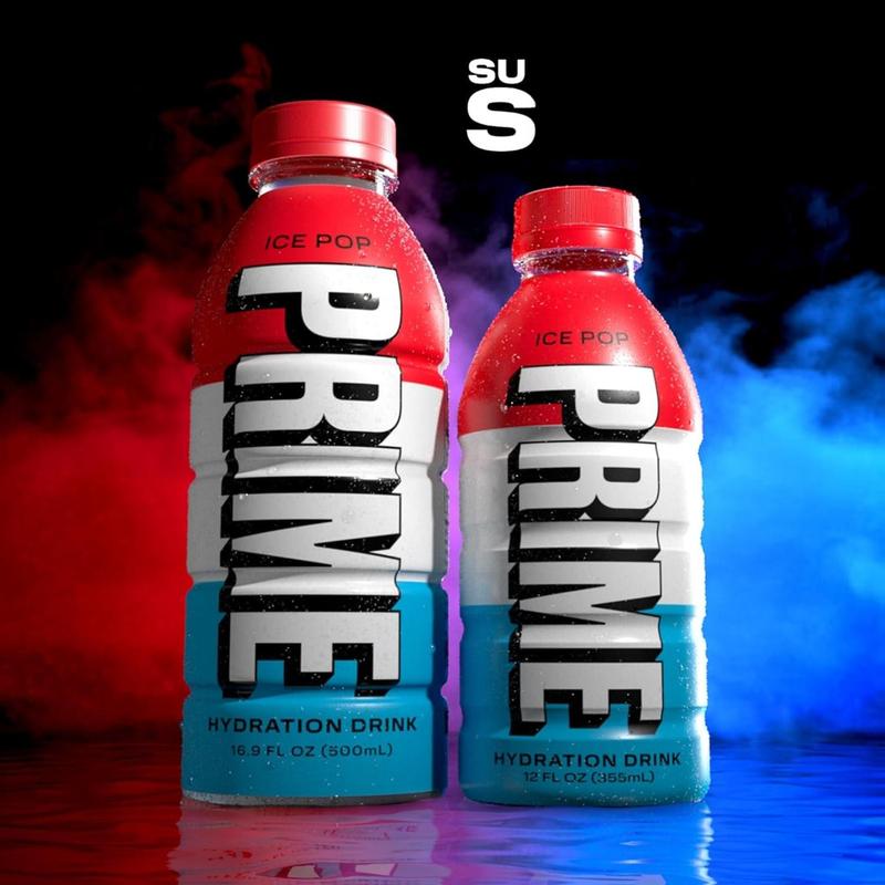 PRIME HYDRATION Variety - Blue Freeze, Cherry Freeze, ICE POP Sports ...