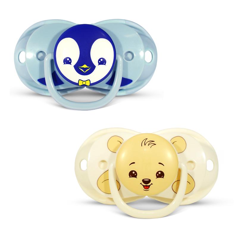Keep-It Kleen Pacifier 2PK - Closes When Dropped - Soft and Comfortable ...