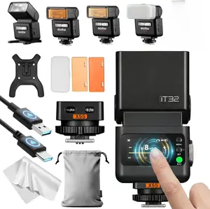 Godox iT32 TTL Camera Flash with X5 Flash Trigger for Sony Canon Nikon ...