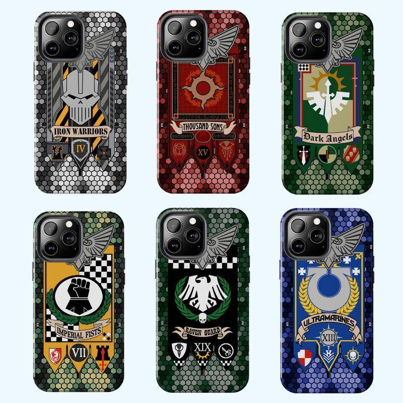 W4rh4mm3r 40K Star Warrior Dolorus Battle Military Banner Phone Cases ...