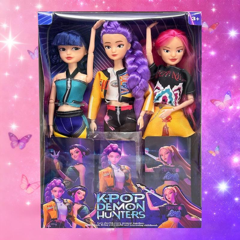 Anime Action Figure Doll Set | Rumi Mira Zoey 3-Pack | 11.5-12 Inch ...