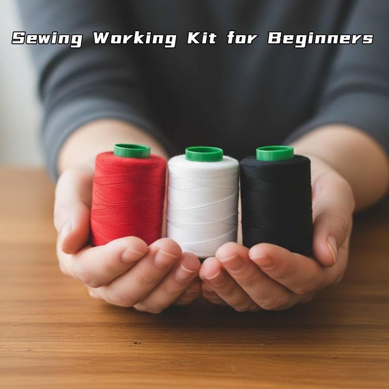 34 PCS Big Eye Steel Needles Set,Sewing Kit,Big Eye Steel Sewing ...