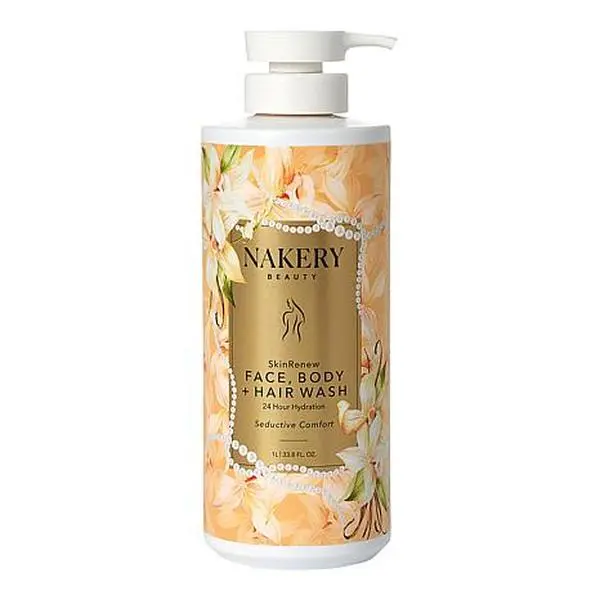 Nakery Beauty 1L Skin Renew Body, Face + Hair Wash - TikTok Shop