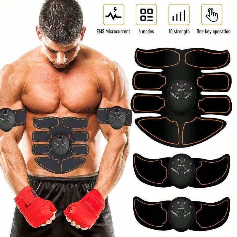 Electric Muscle Toner Batteries Operated(No.AAA Needed), Abs Stimulator ...