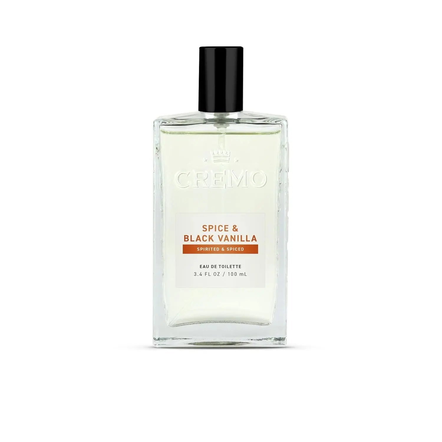 Cremo Men's EDC Cologne Spray - Spicy Black Vanilla Scent, Top/Mid/Base ...