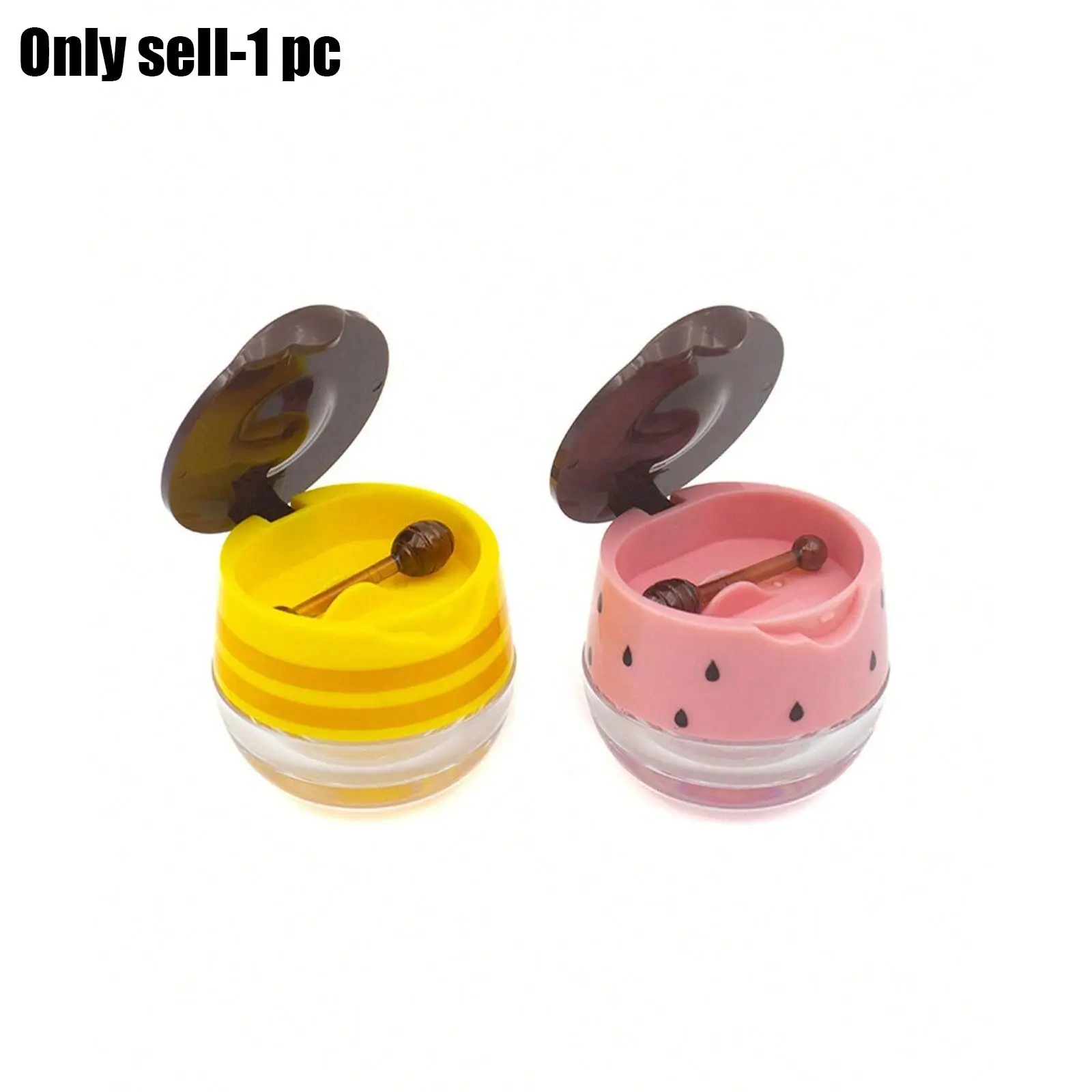 Mini Reusable Lip Mask Dispenser, Portable Transparent Lip Balm ...