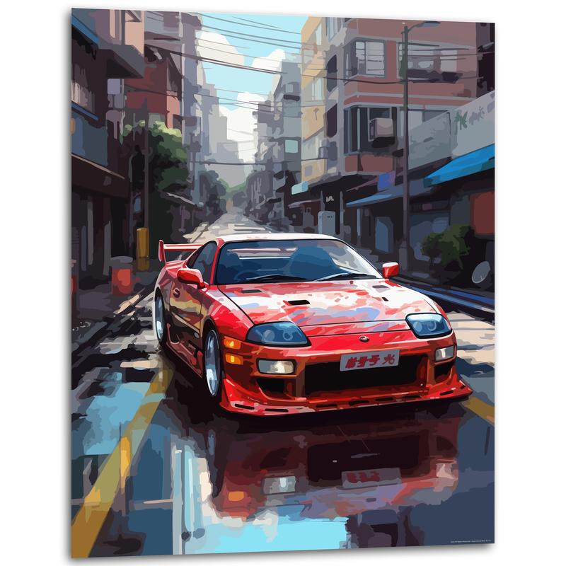 Tenacious | 1993 Supra Poster - Car Posters for Boys Room - Car ...