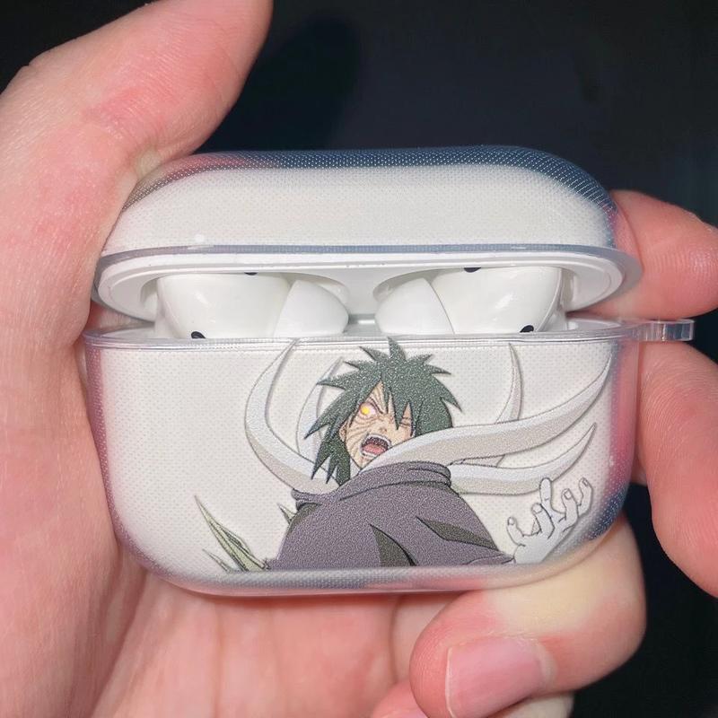 Naruto Uchiha Obito airpods Case for airpods 1 2 3 pro Soft Protective ...