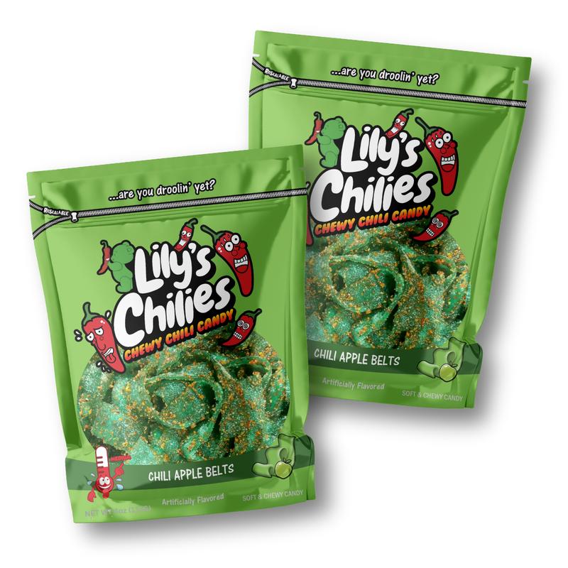 Chili Apple Belts (Two 4oz Bags), Chili Candy Snack - TikTok Shop