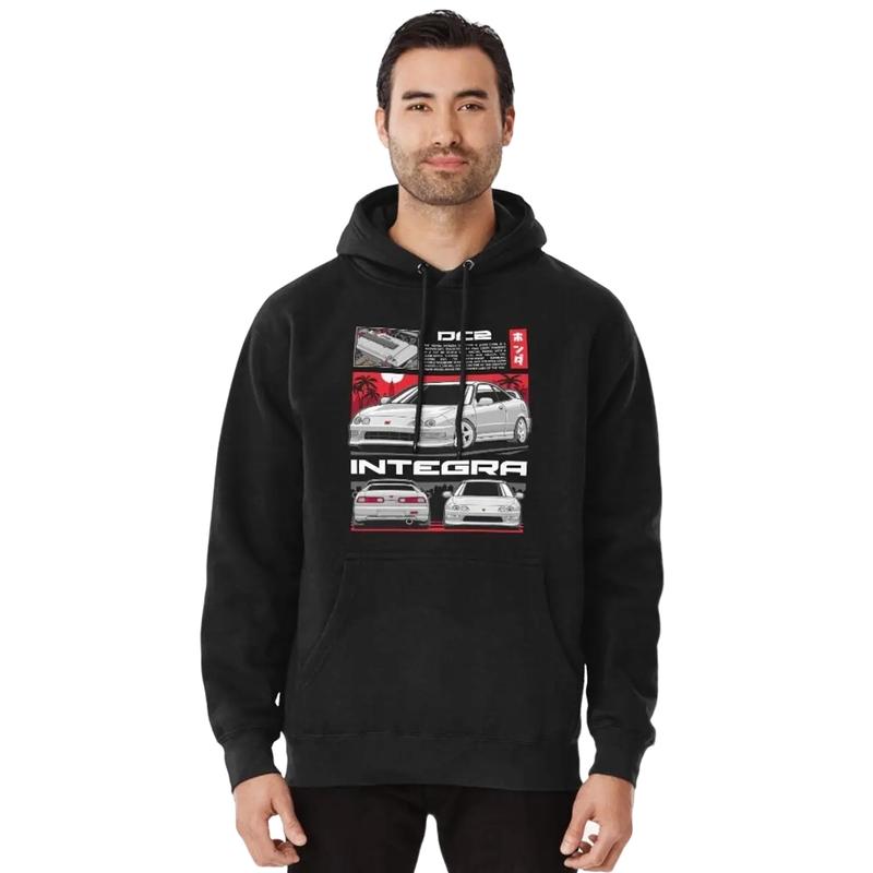 Integra DC2 Type R Pullover Hoodie, Type R Merch, JDM Street Racing Car ...