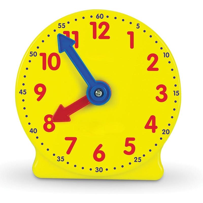Smart Pack 4" Clock math manipulatives math learning block - TikTok Shop