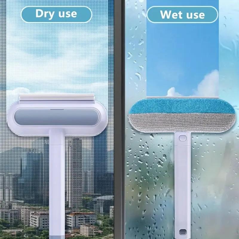 2pcs 4 in1 Mesh Screen Cleaner Detachable Window Screen Cleaning Brush ...