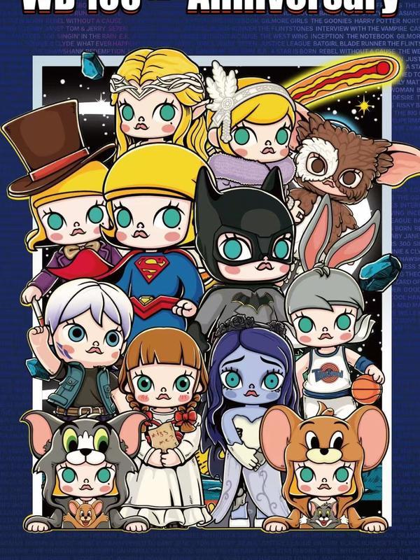 (Azi0395)POP MART MOLLY×Wamer Bros 100th Anniversary Series Figures ...