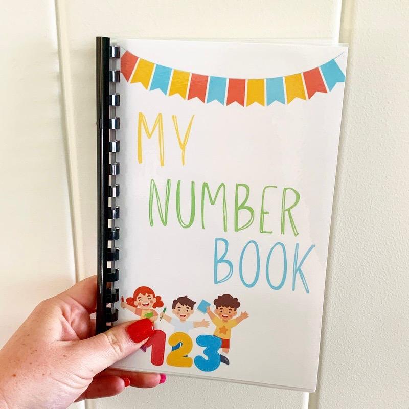 Number learning activity book - TikTok Shop