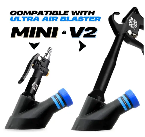DETAIL DEMON Air+Vac Oval Attachment for the Rag Company Ultra Air ...