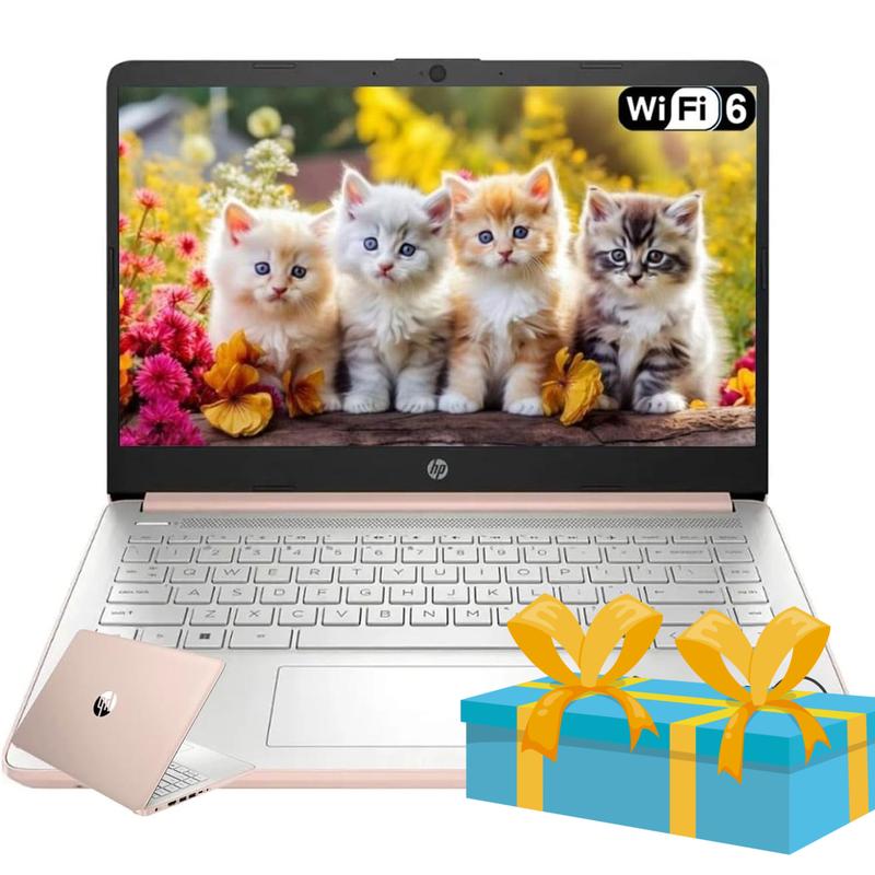 HP 14" Laptop Student Business Computer - 2025 New Version, Intel N150 ...