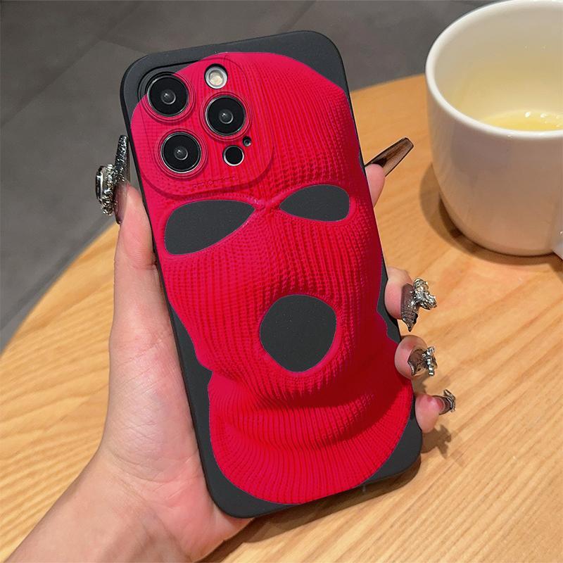 Mask Pattern Phone Case, Anti-drop Phone Protector Cover, Phone ...