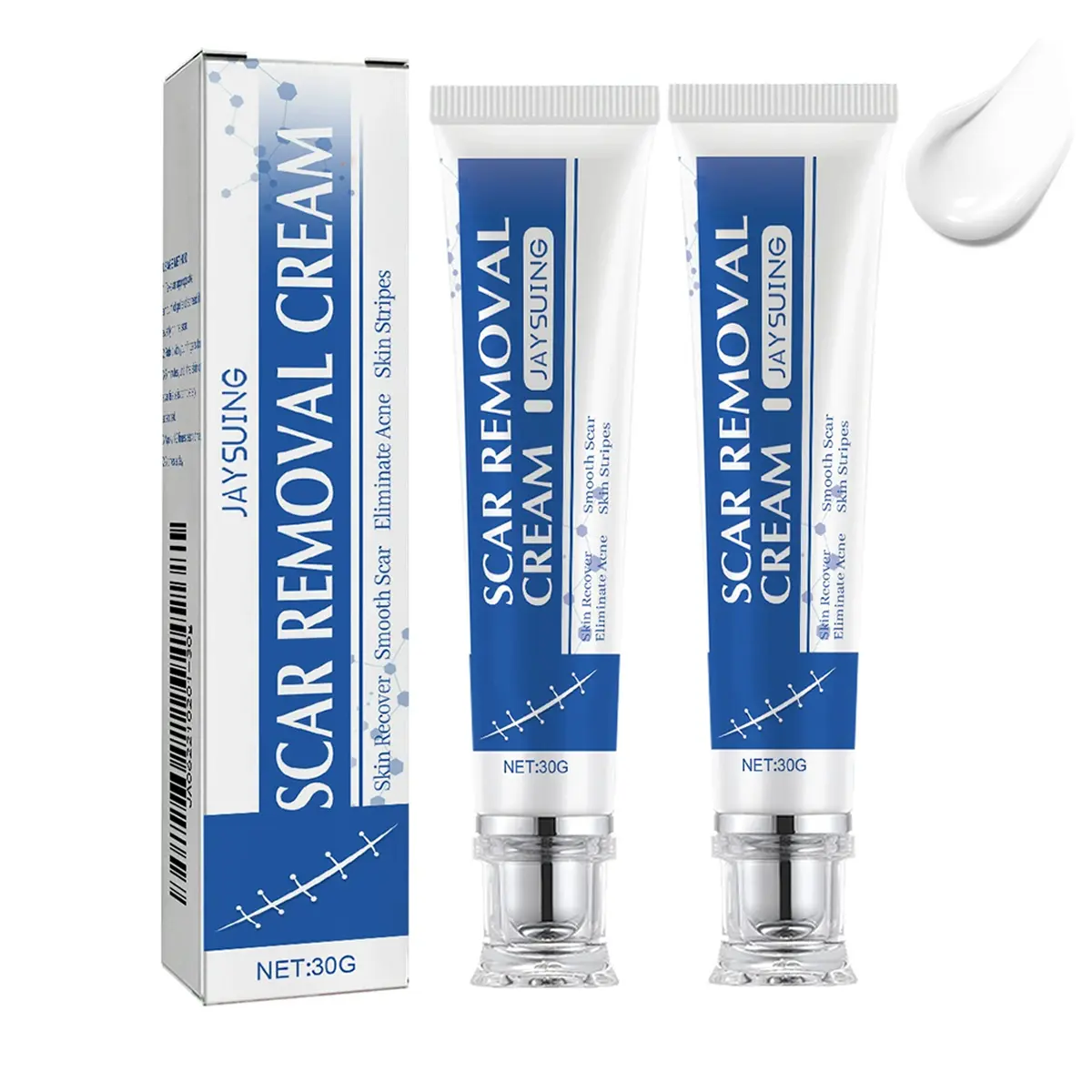 Scar Removal Gel 30g with Squalane Centella Asiatica for Keloid Bump ...