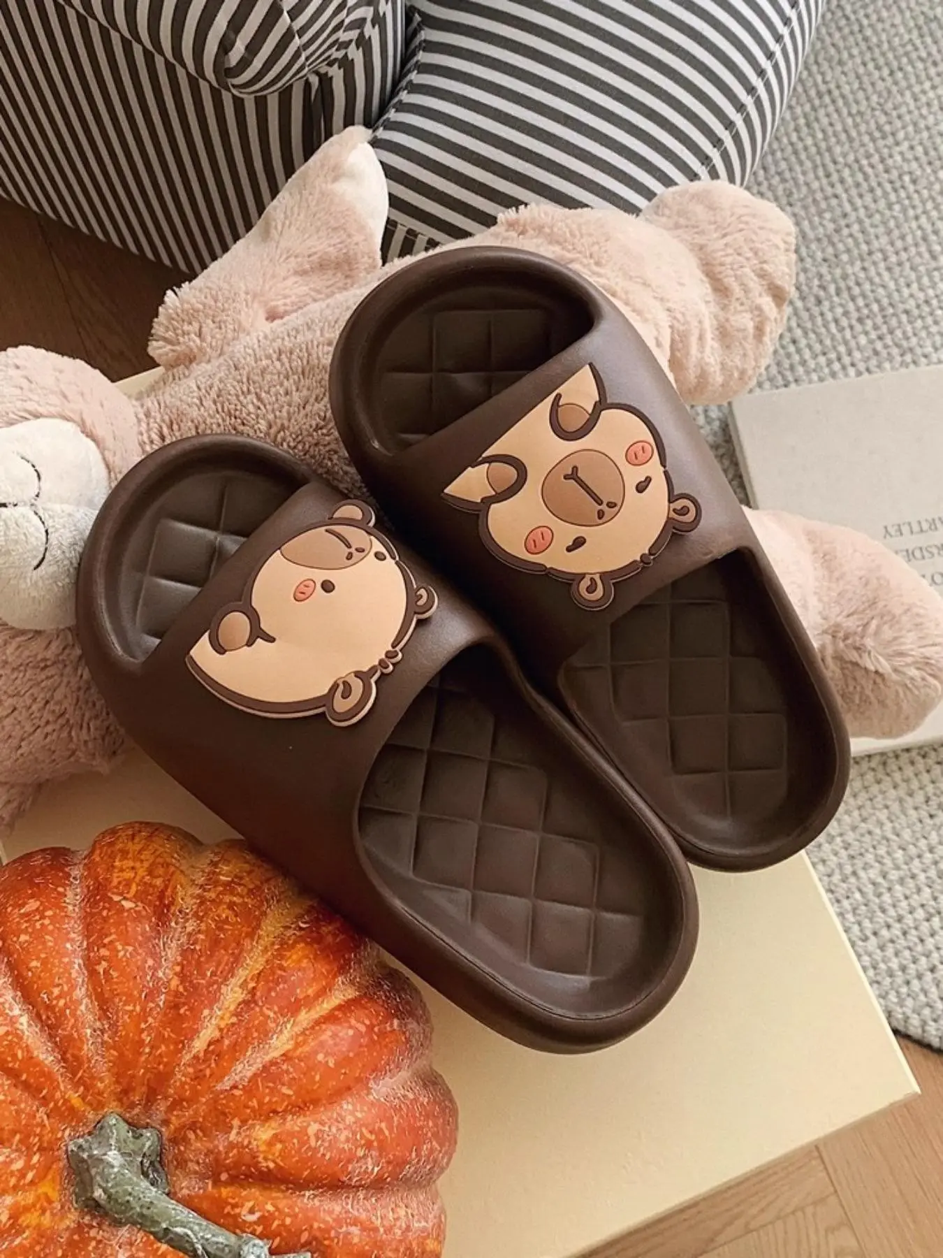 Cute Cartoon Comfortable Slippers New Arrival, Thick Sole Non-Slip ...