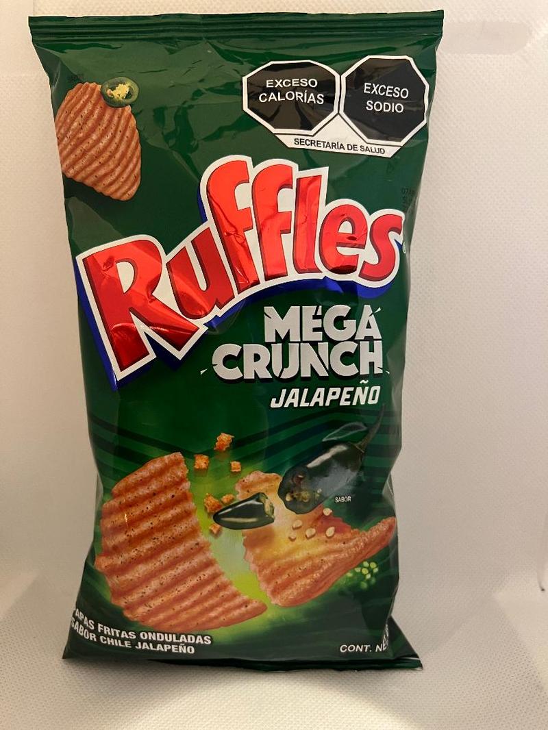 Ruffles Mega Crunch Jalapeno | 5 Pack of Chips | Authentic Mexican ...