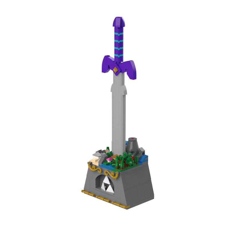 Classic Sword Building Kit (388 pcs) – Medieval Fantasy Weapon Model ...