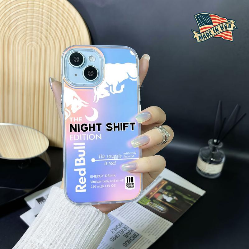 Red Bull Night Shift Edition Color-Changing Protective Case for iPhone ...
