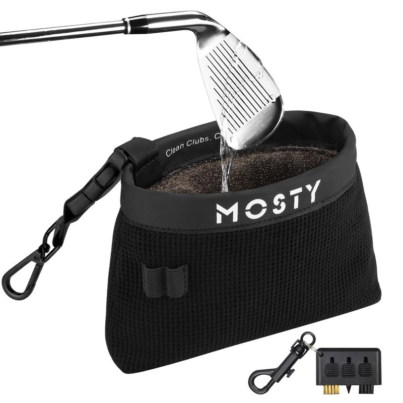 MOSTY Golf Club Cleaner & Golf Ball Cleaner,Portable Golf Ball Washer ...