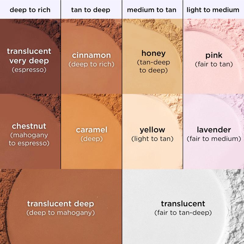 tarte creaseless setting powder & brush