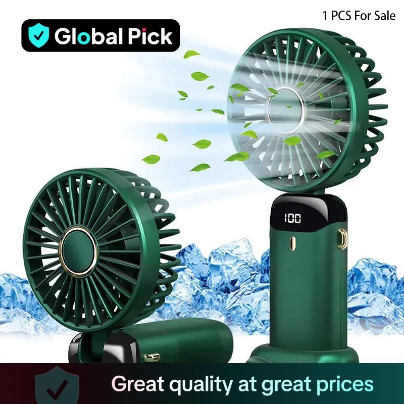 Portable Handheld Fan, USB Charging Mini Fan with Adjustable - TikTok Shop