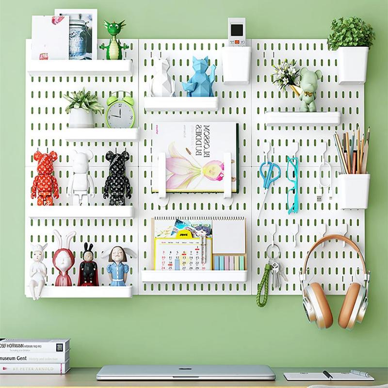 Pegboard Combination Kit, 1/2 Sets Summer Wall Mounted Storage - TikTok ...