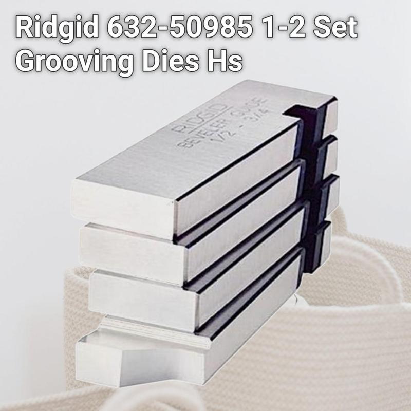 Ridgid 1-2 Set Grooving Dies Hs - TikTok Shop