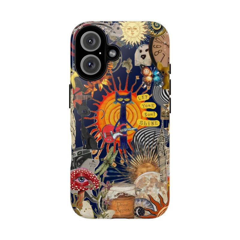 Petee the Cat Tough Phone Case Trendy Artistic Cool Cat Designs for ...
