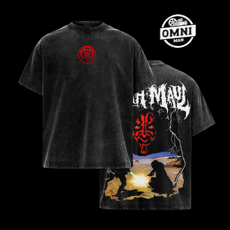 Darth Maul Vintage Tribute, Prequel Trilogy Sith Lord, Zabrak Symbol ...