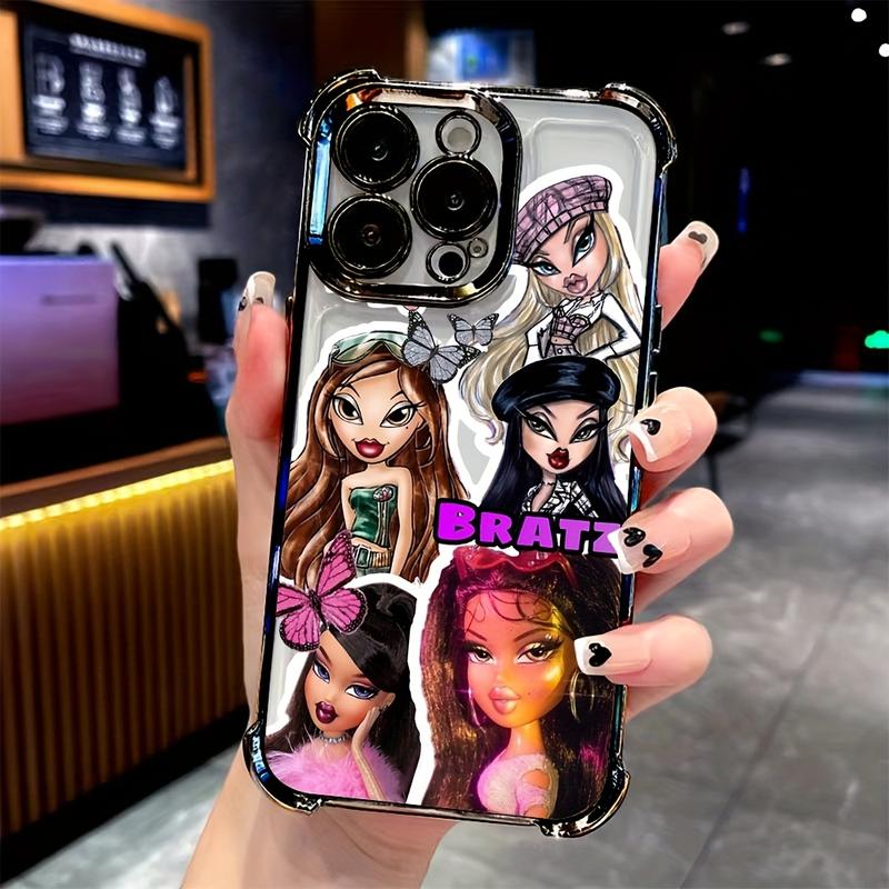 Stylish Trendy Girl BRATZ Mobile Phone Case for iPhone 17 16 15 14 13 ...
