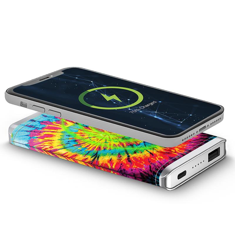 Phunkee Tree Wireless Charging Leather Design Power Bank Fast Charging ...