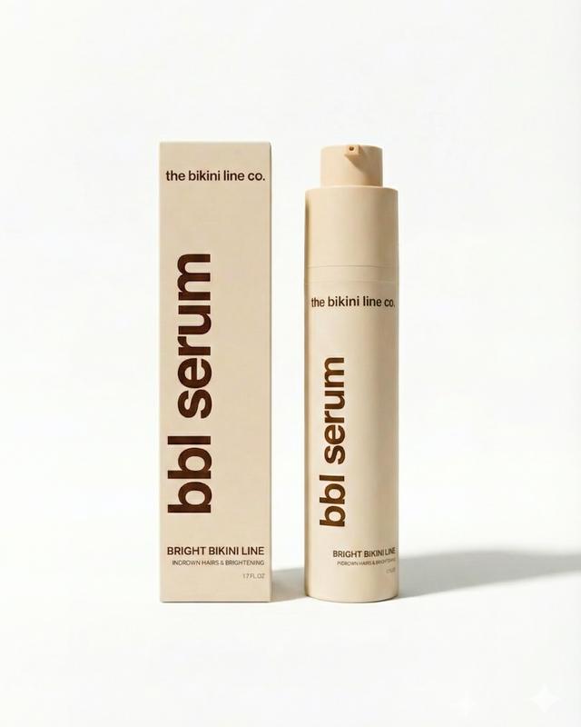 BBL Serum - 3-in-1 Bikini Line Serum - Designed for ingrown hairs, dark ...