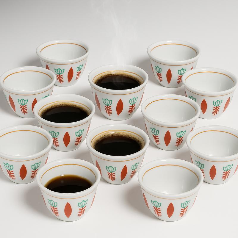 ETHIOPIAN SINI COFFEE CUP (Red) - TikTok Shop