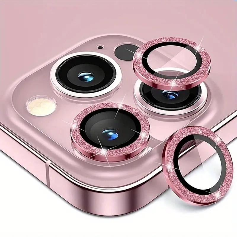 Flash Diamond Lens Protector, Glitter Camera Lens Protective Film, Full ...