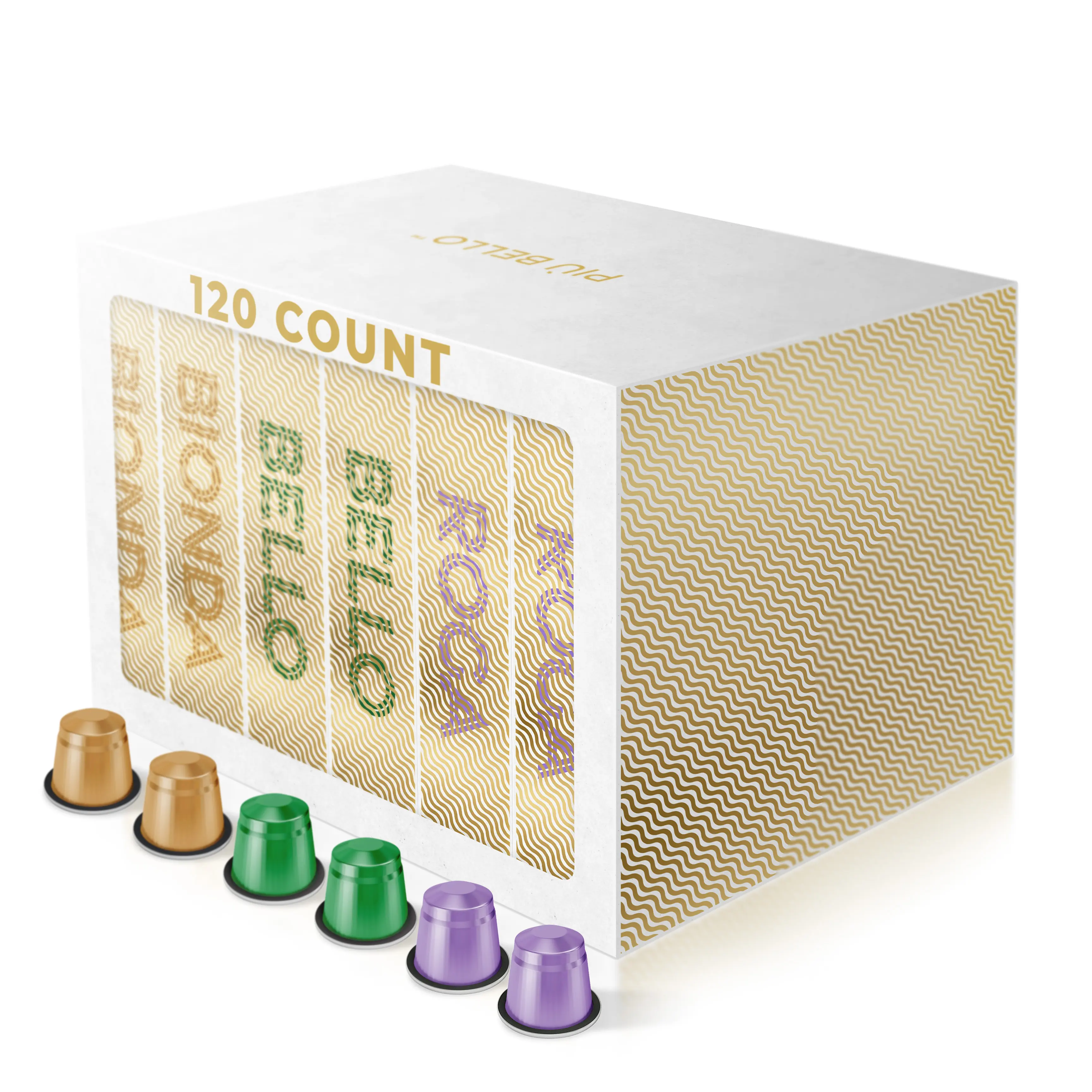 Piu Bello Coffee Pods Variety Pack - Nespresso Machine (Original ...
