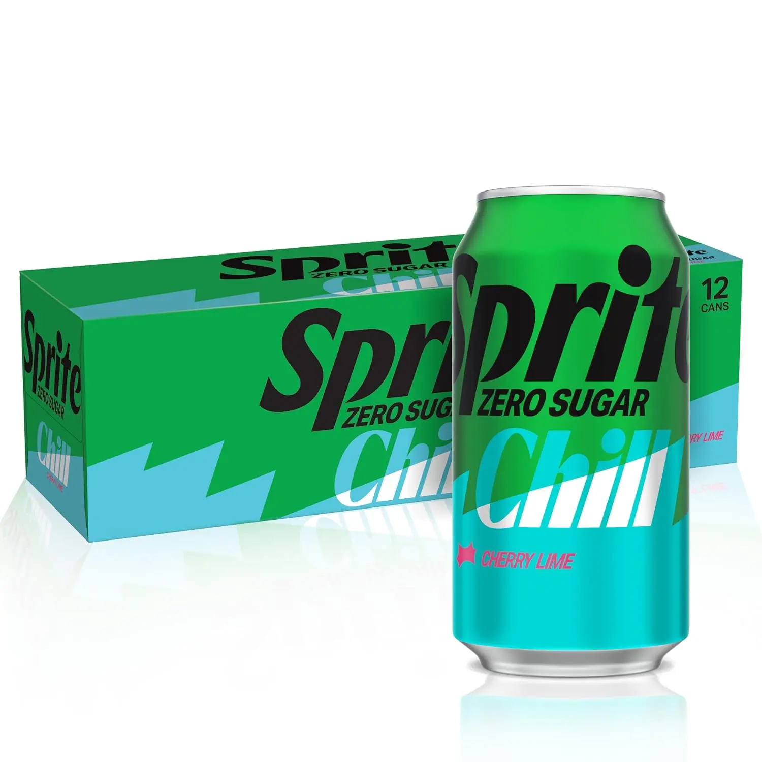 Sprite ® Chill Zero Sugar Cherry Lime Natural Flavor Soda Soft Drink