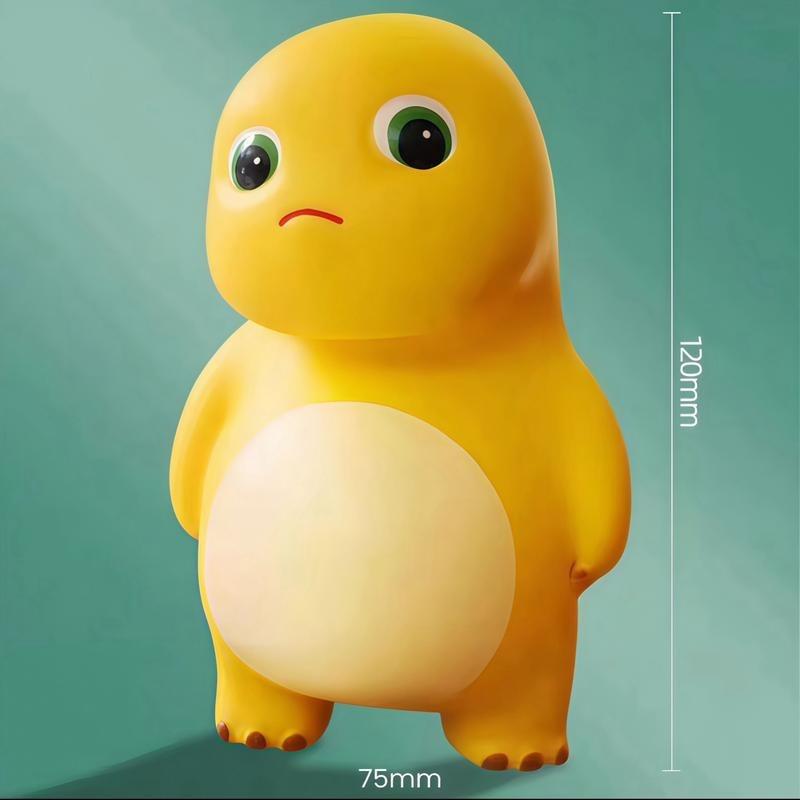 Yellow Milk Dragon Squishy Toy – Cute Dinosaur Stress Reliever, Slow ...