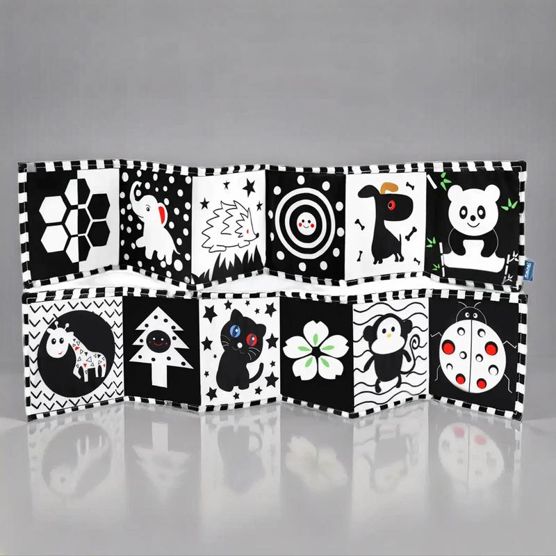 High Contrast Soft Cloth Book, Can Be Bitten and Tear Not Rotten Paper ...
