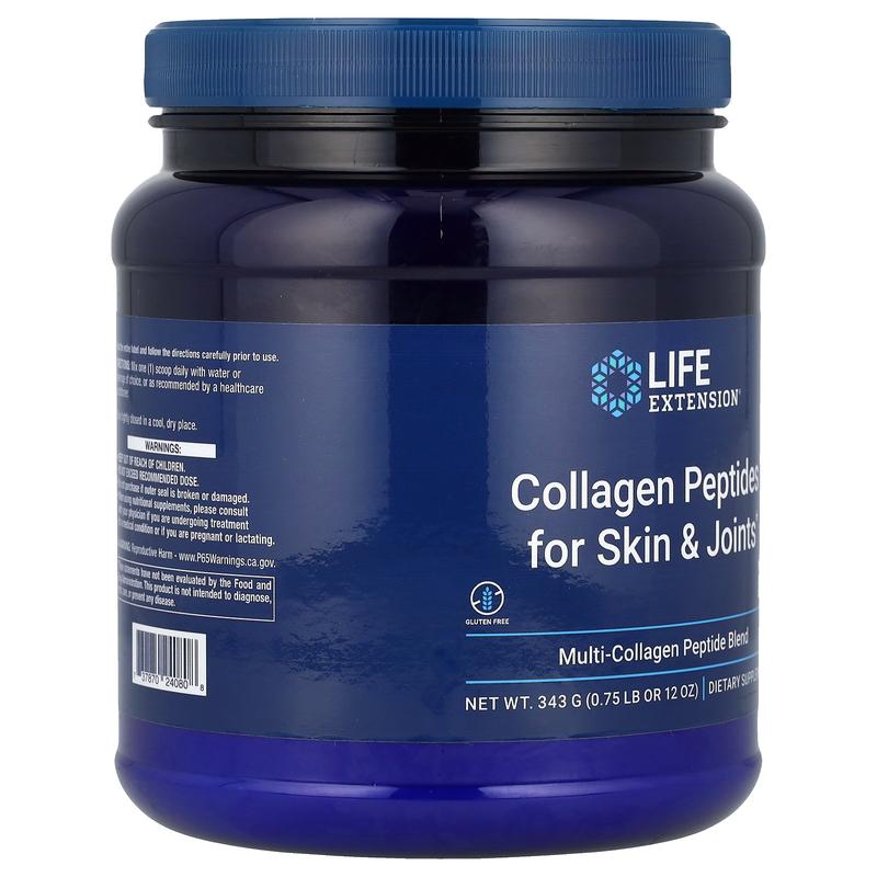 Life Extension Collagen Peptides For Skin & Joints, 12 oz (343 g)