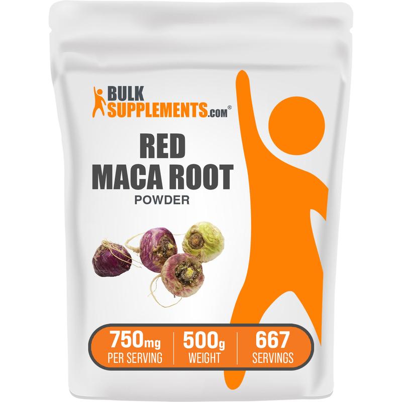 BulkSupplements - Red Maca Root Powder - Energy Boost - Healthy Skin ...